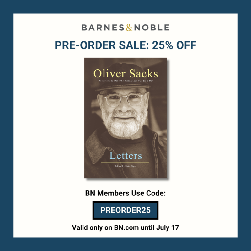Letters by Oliver Sacks